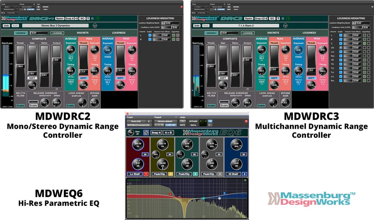 MDWDRC2 MDWDRC3 EQ6 - Massenburg DesignWorks